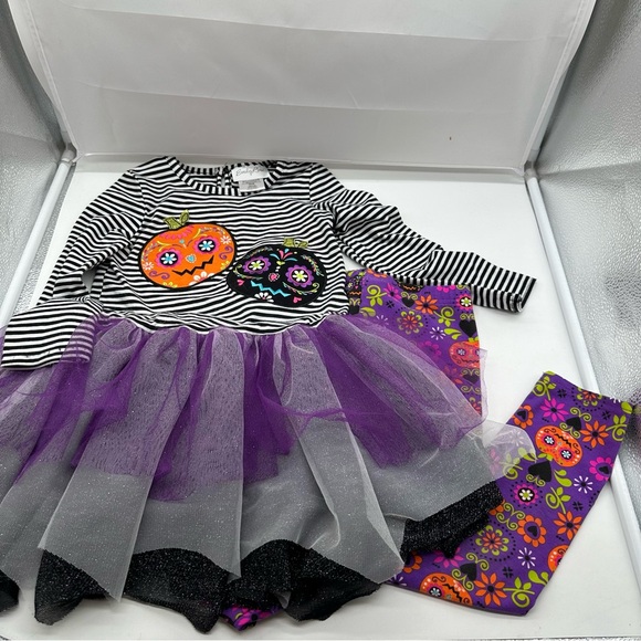 Emily Rose | Matching Sets | Euc Little Girls Halloween Outfit Shirt ...